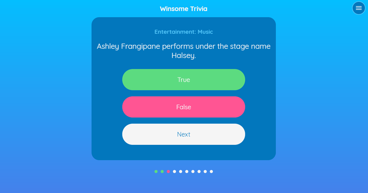 Winsome Trivia